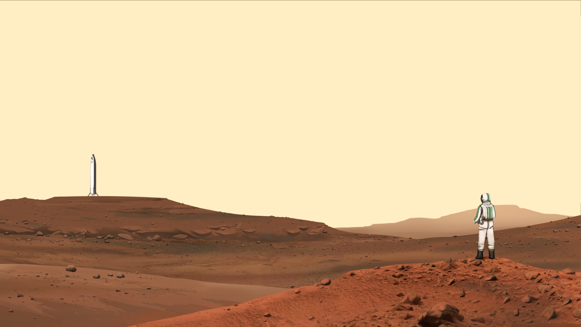 ArtStation - Mars-scape