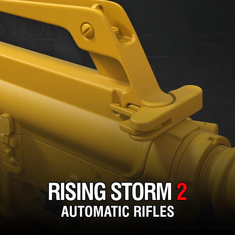 ArtStation - Rising Storm 2: Vietnam - Automatic Rifles