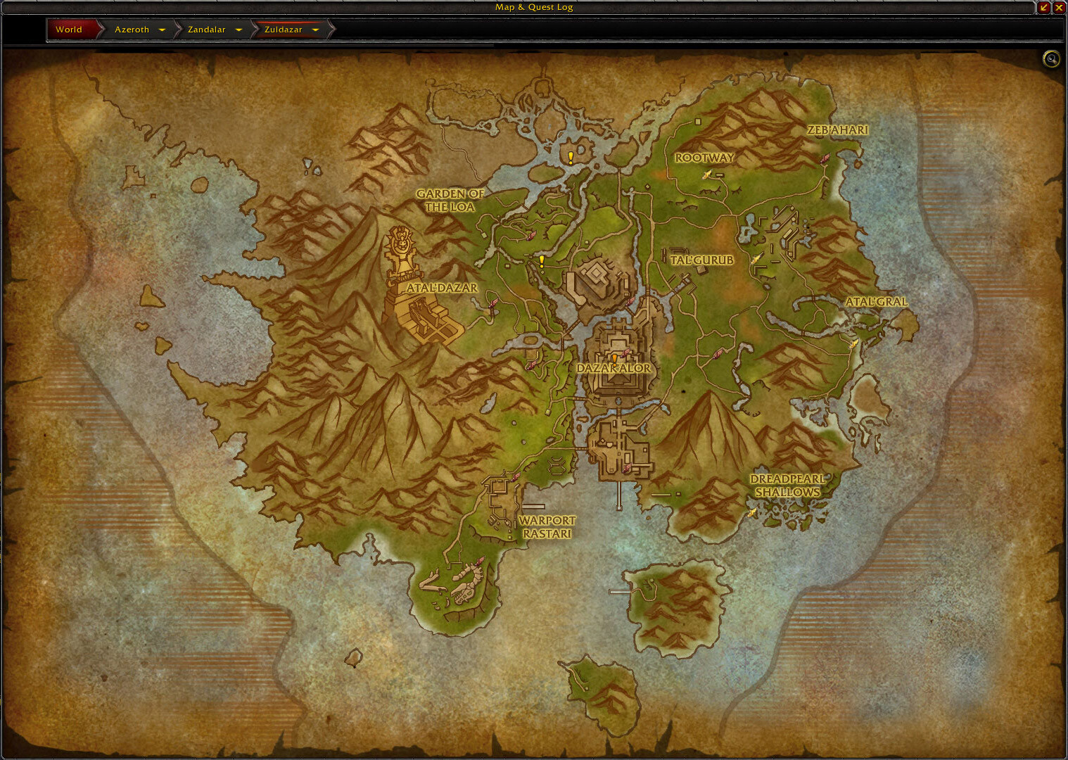 ArtStation - Design Documentation: Battle for Azeroth (Zone Illustrations)