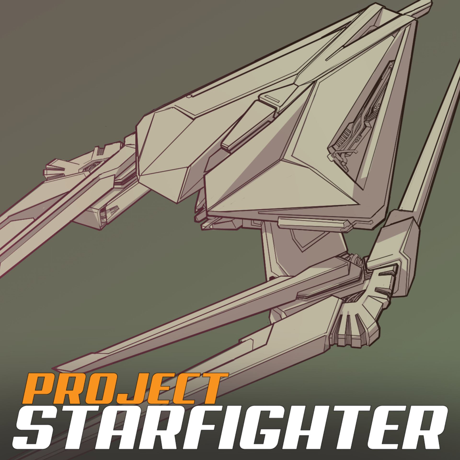 ArtStation - Project Starfighter: AI Bomber