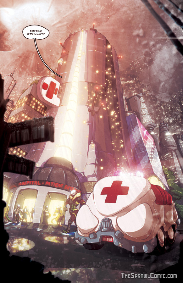 ArtStation - Environment Illustrations - The Sprawl