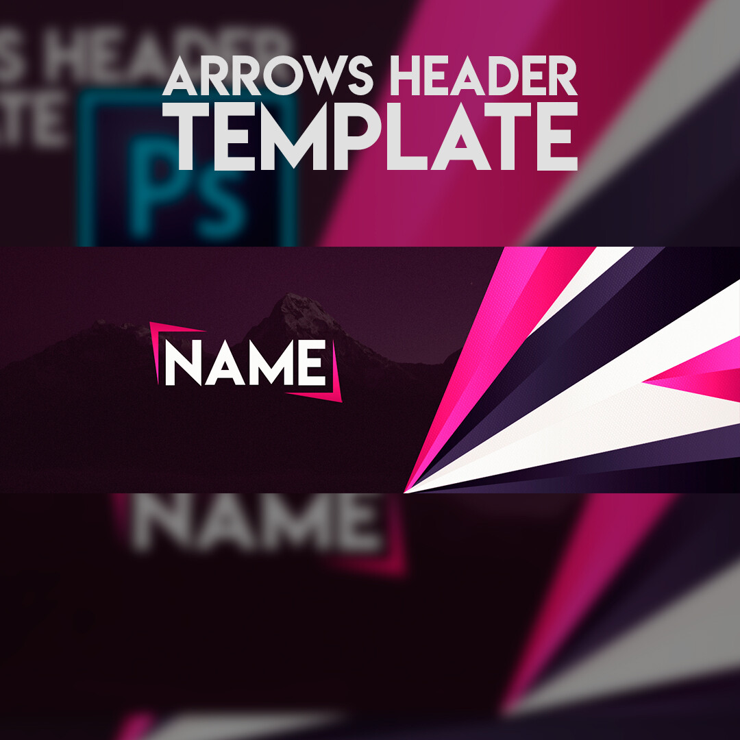 ArtStation - ARROWS HEADER TEMPLATE