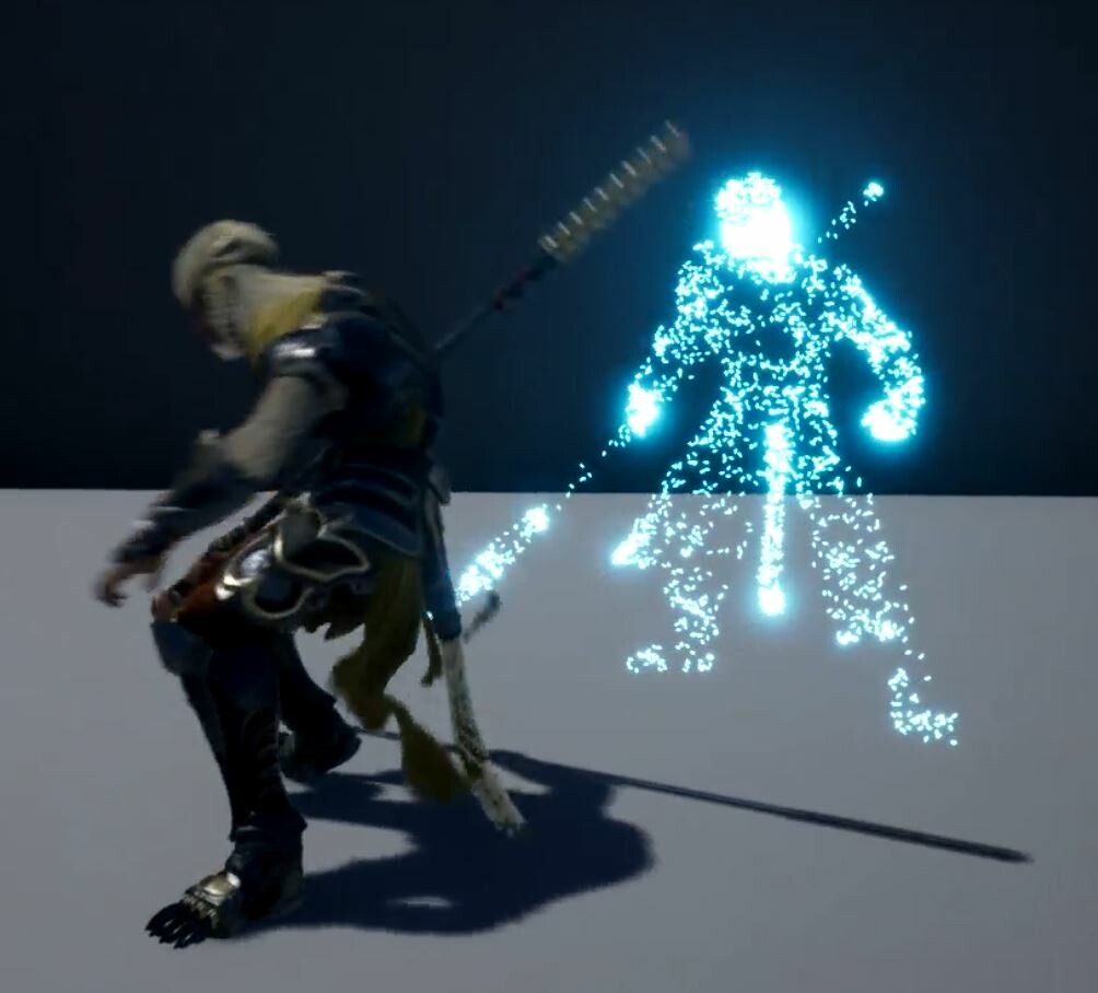 ArtStation - Death Particle Effect