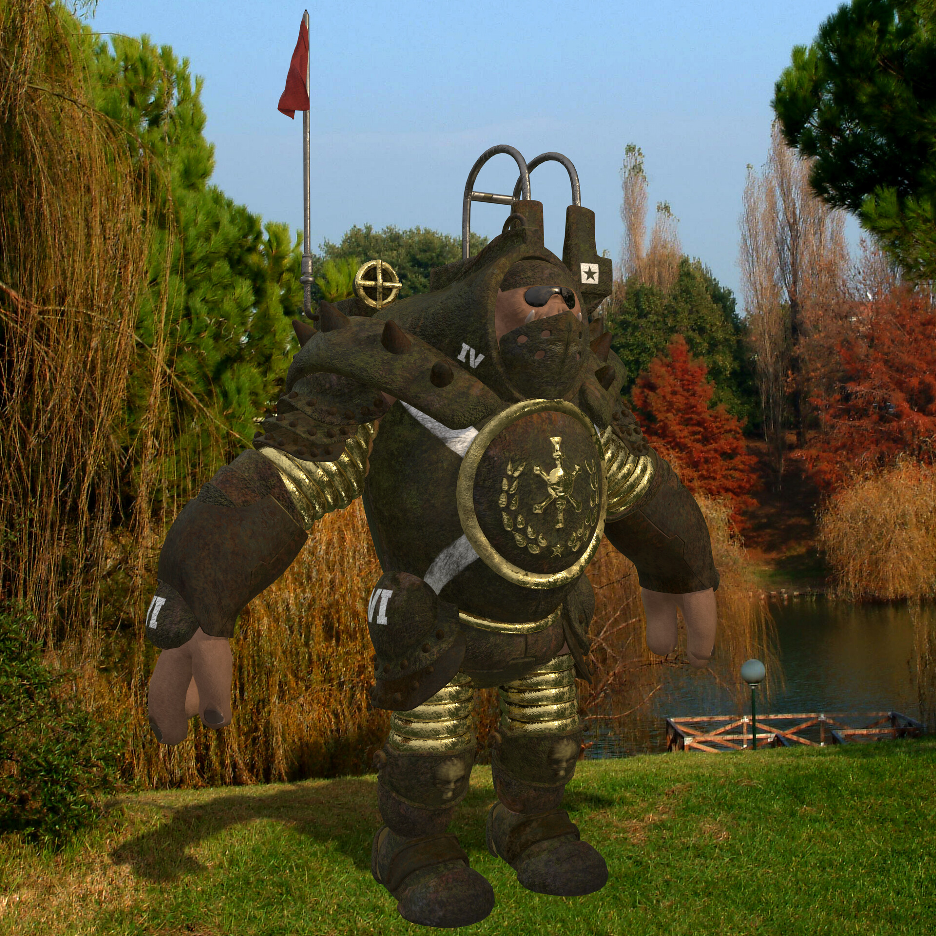 ArtStation - Ogre Gladiator