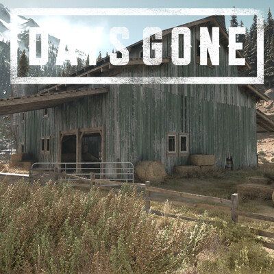 ArtStation - Days gone - Barns