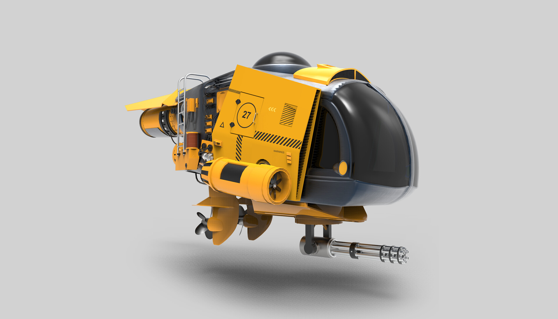 ArtStation - Submarine Concept