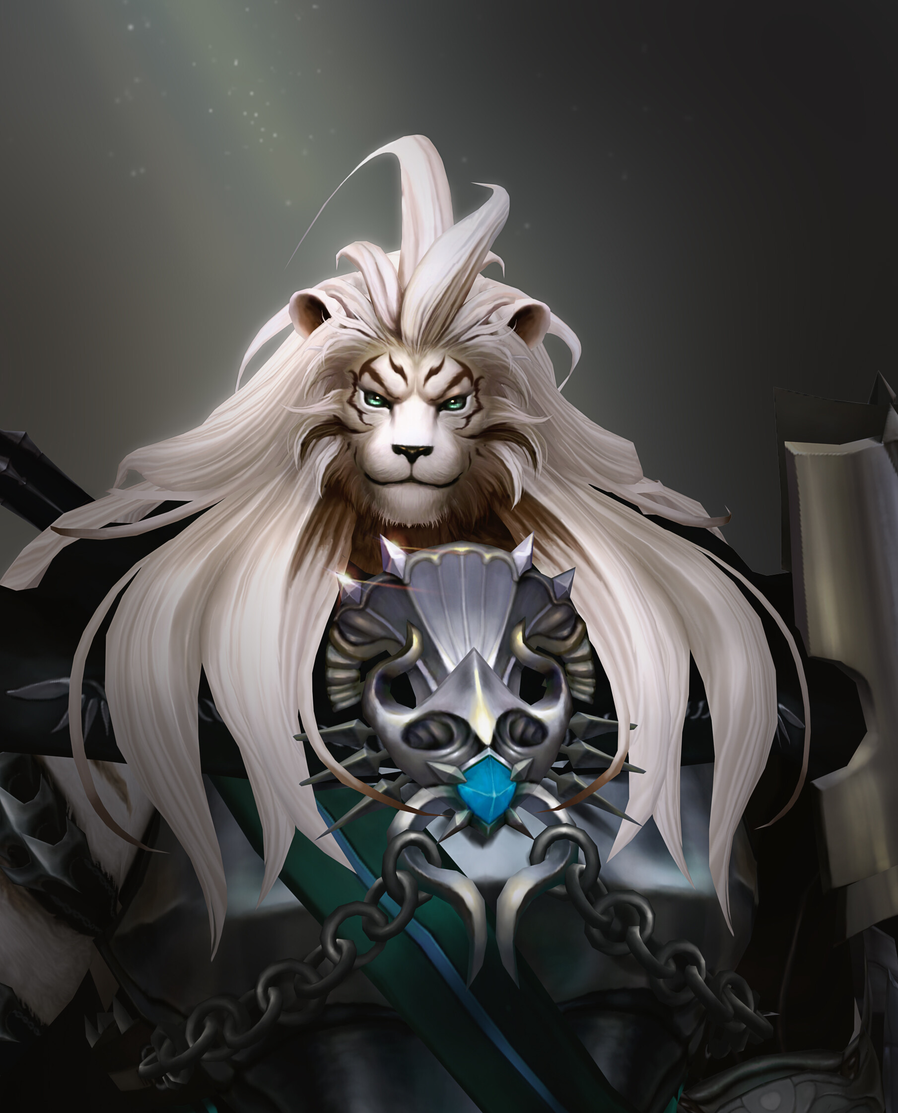 ArtStation - DK online lion character