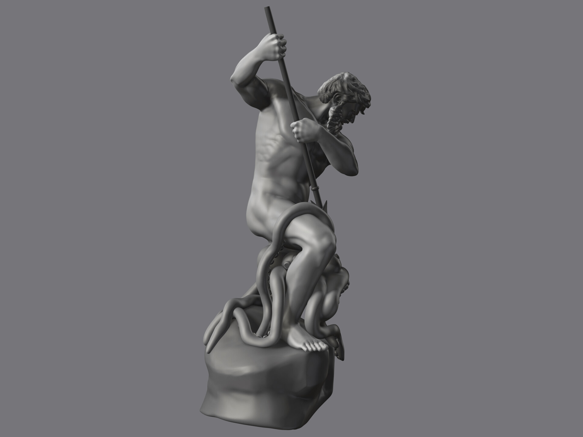 ArtStation - Anatomy Study, Statue