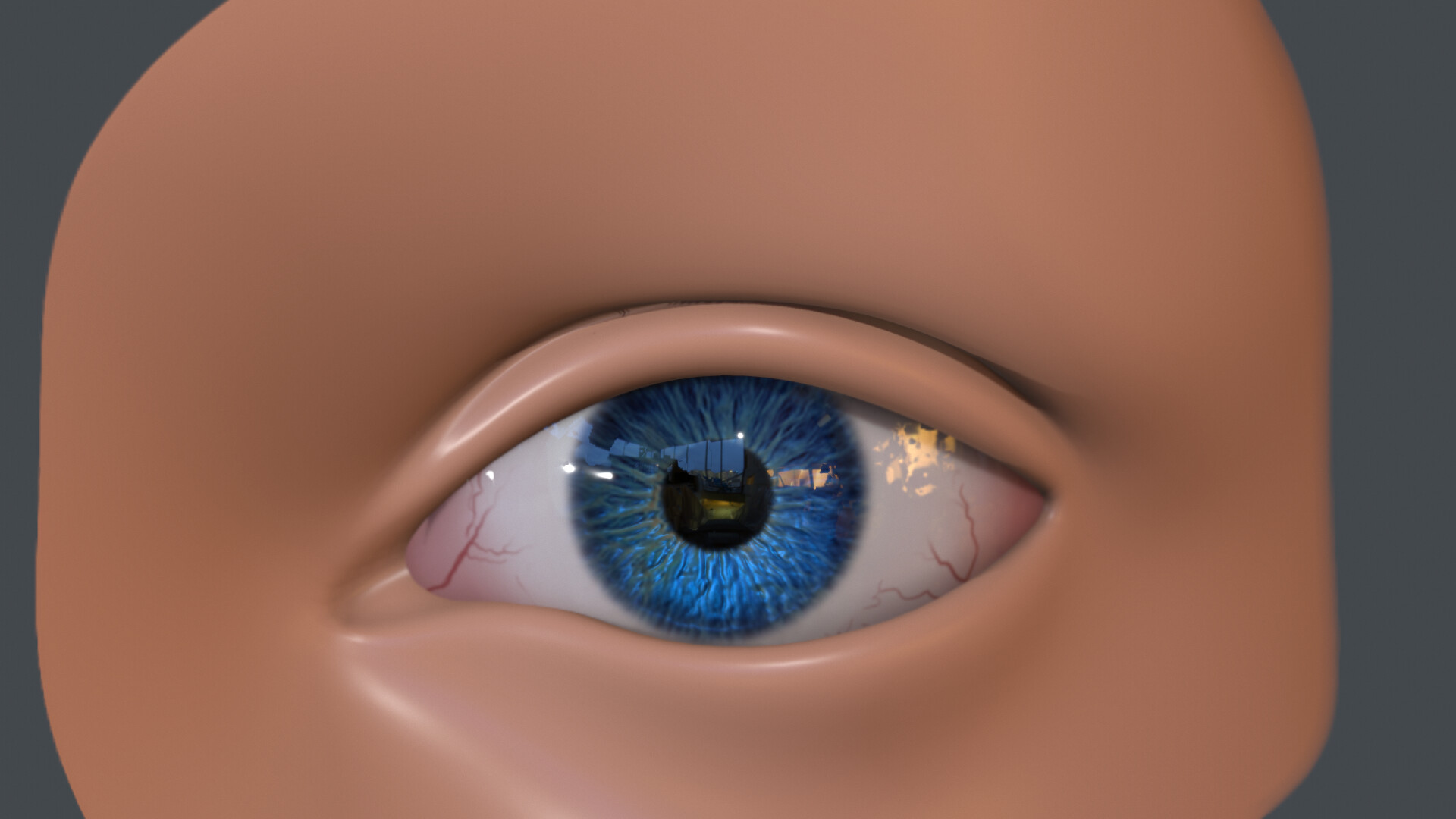 ArtStation - Realtime Eye PBR shader and Workflow Study.