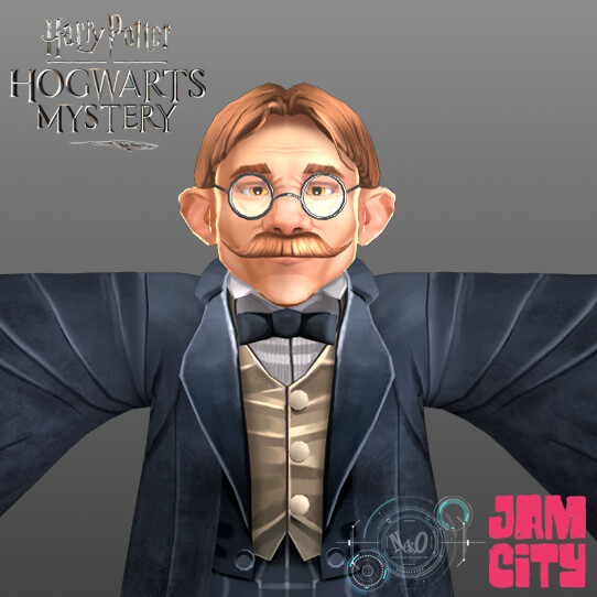 ArtStation - Harry Potter: Hogwarts Mystery - Professor Flitwick