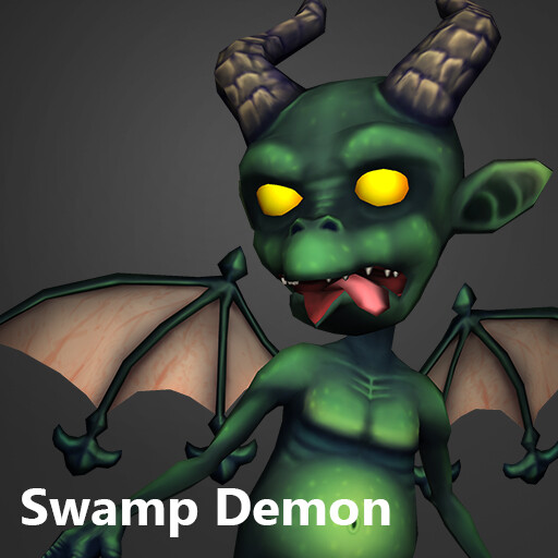 ArtStation - Swamp Demon