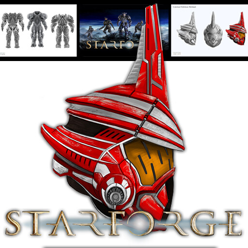 ArtStation - Starforge Helmet and Armor Designs
