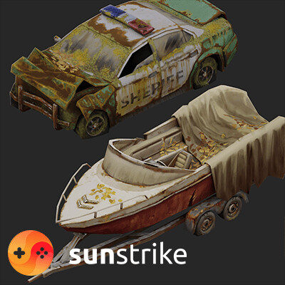 ArtStation - Post-Apocalyptic Objects