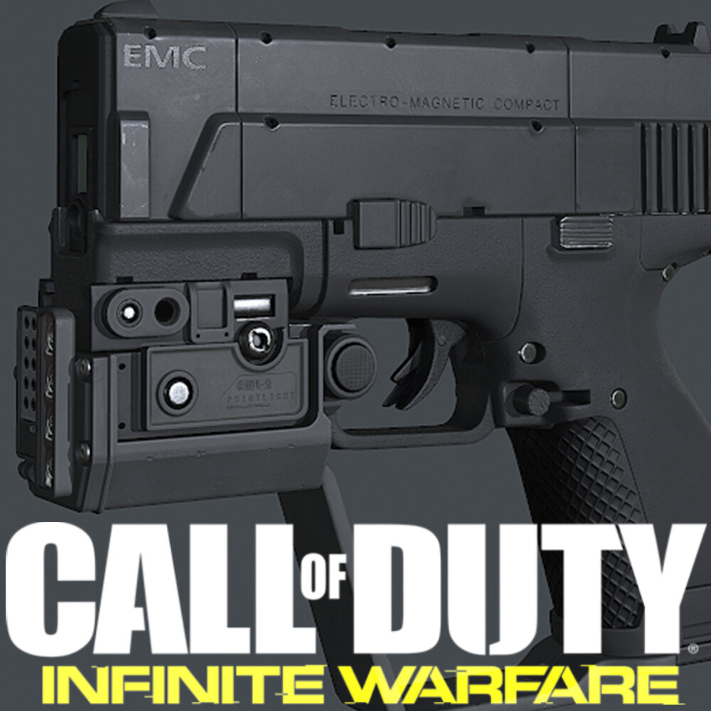 ArtStation - EMC Energy Pistol