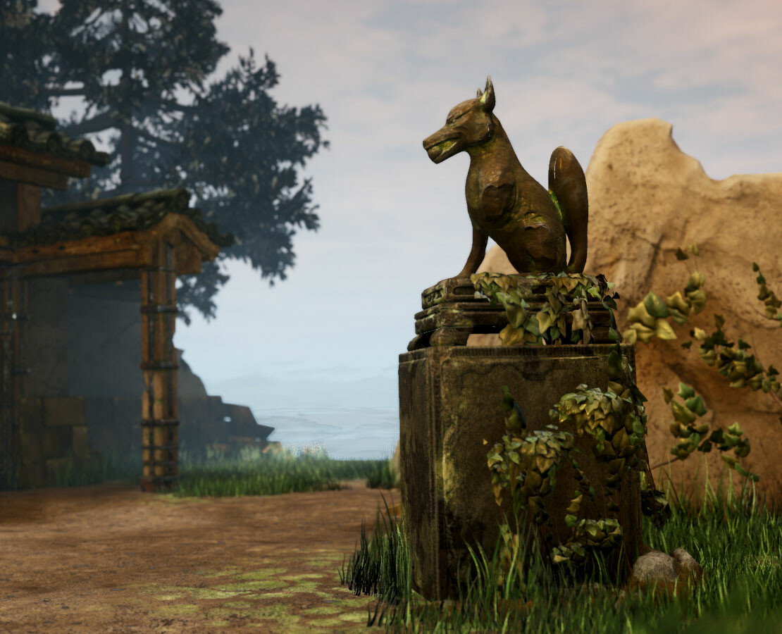 ArtStation - Eastern Inspired Gate