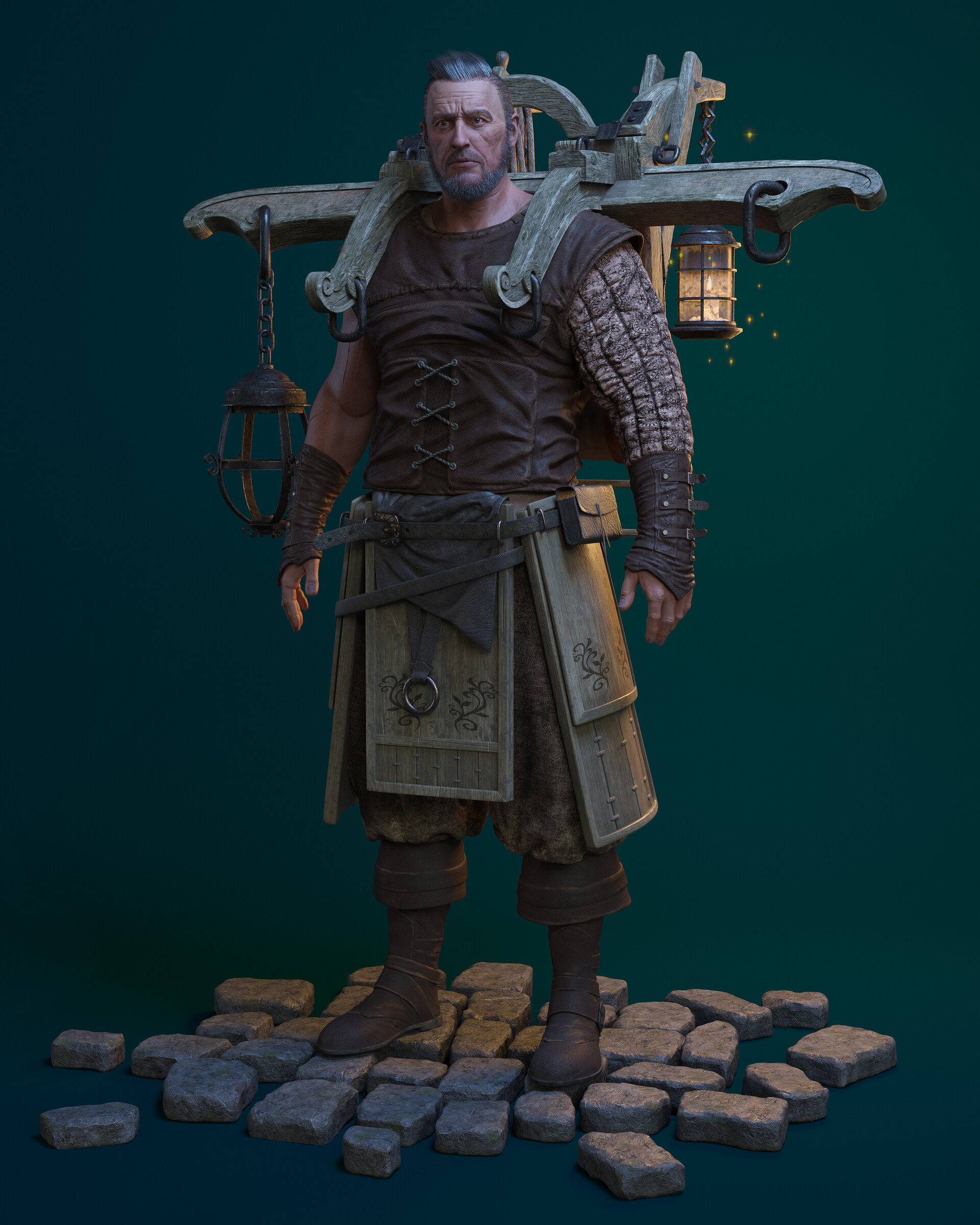 ArtStation - Candle Maker Fun Art