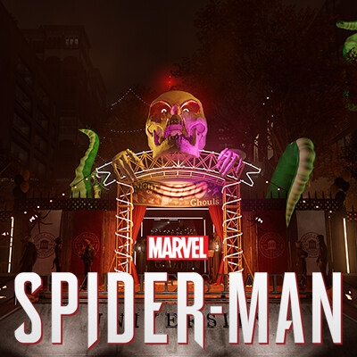 ArtStation - Marvel's Spider-Man: ESU Halloween Party