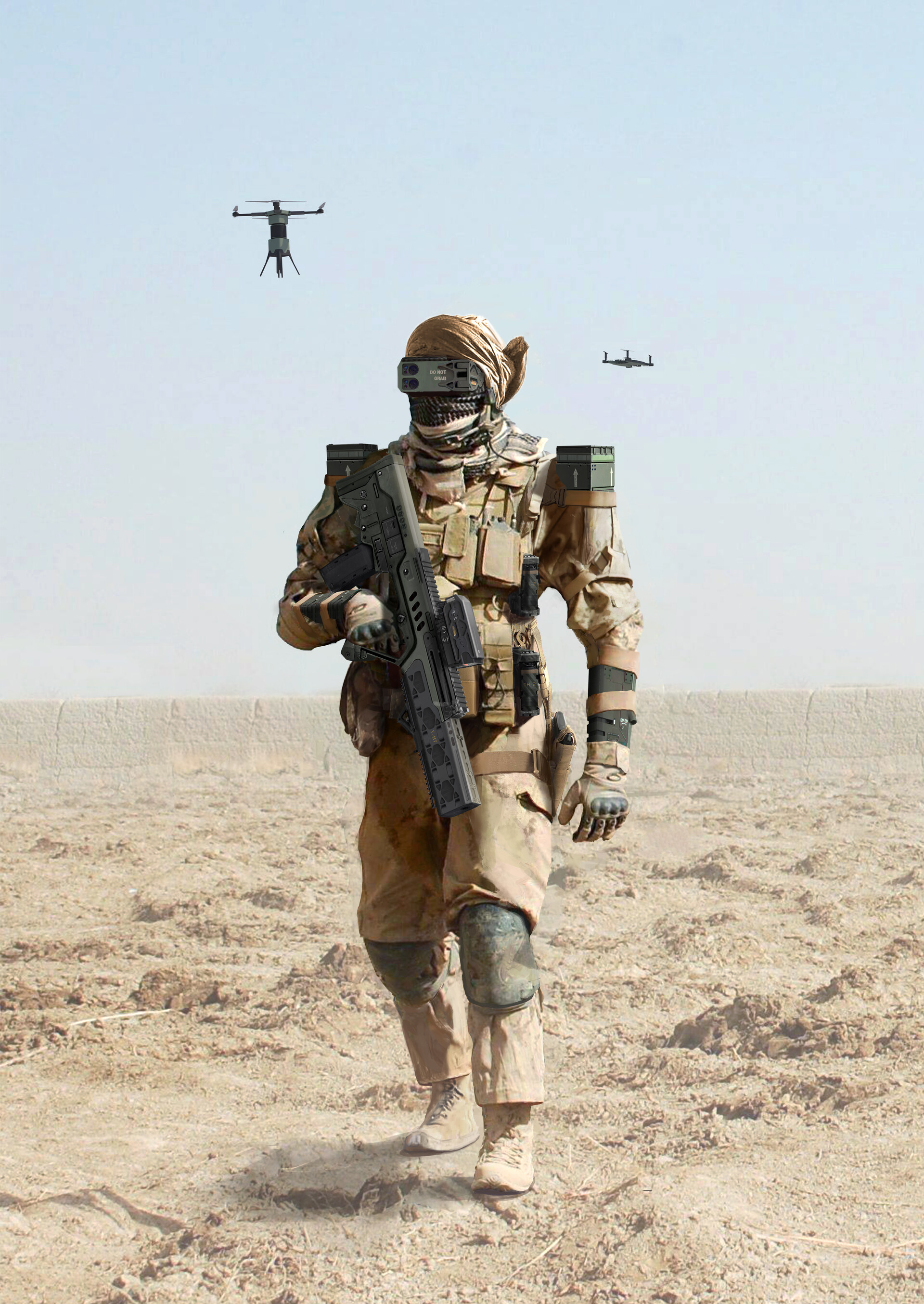 ArtStation - 2024 Israel Defense Forces “SCARECROW” Drones Operator