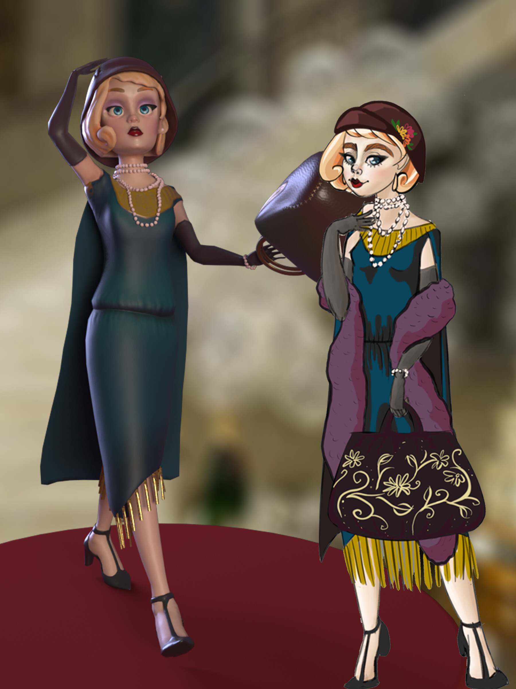 ArtStation - Concepts for Lady