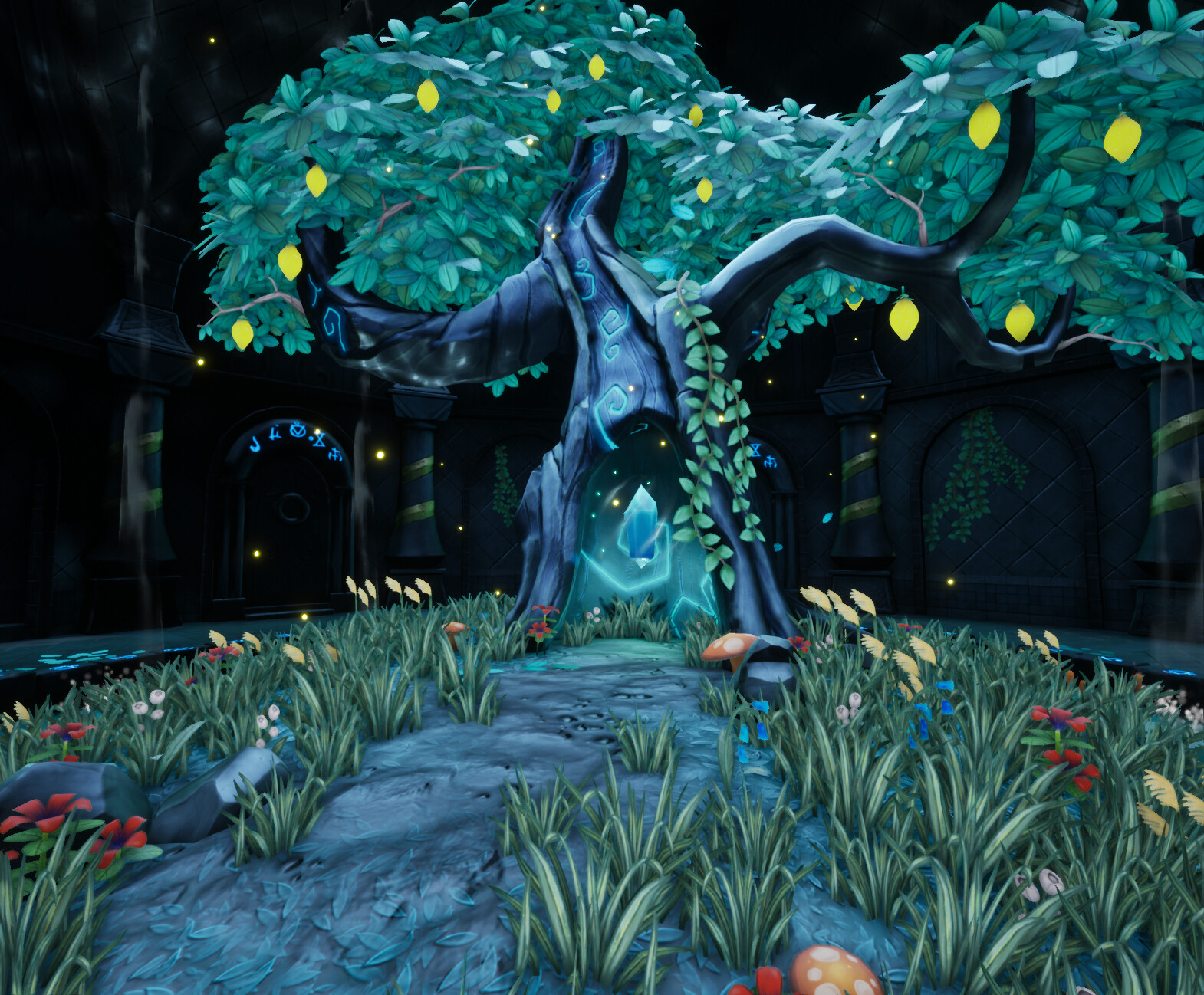 ArtStation - Magical Tree Spring