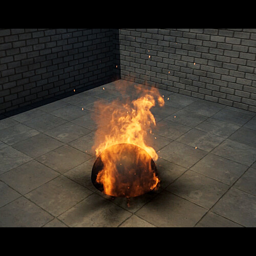 ArtStation - Fire vfx