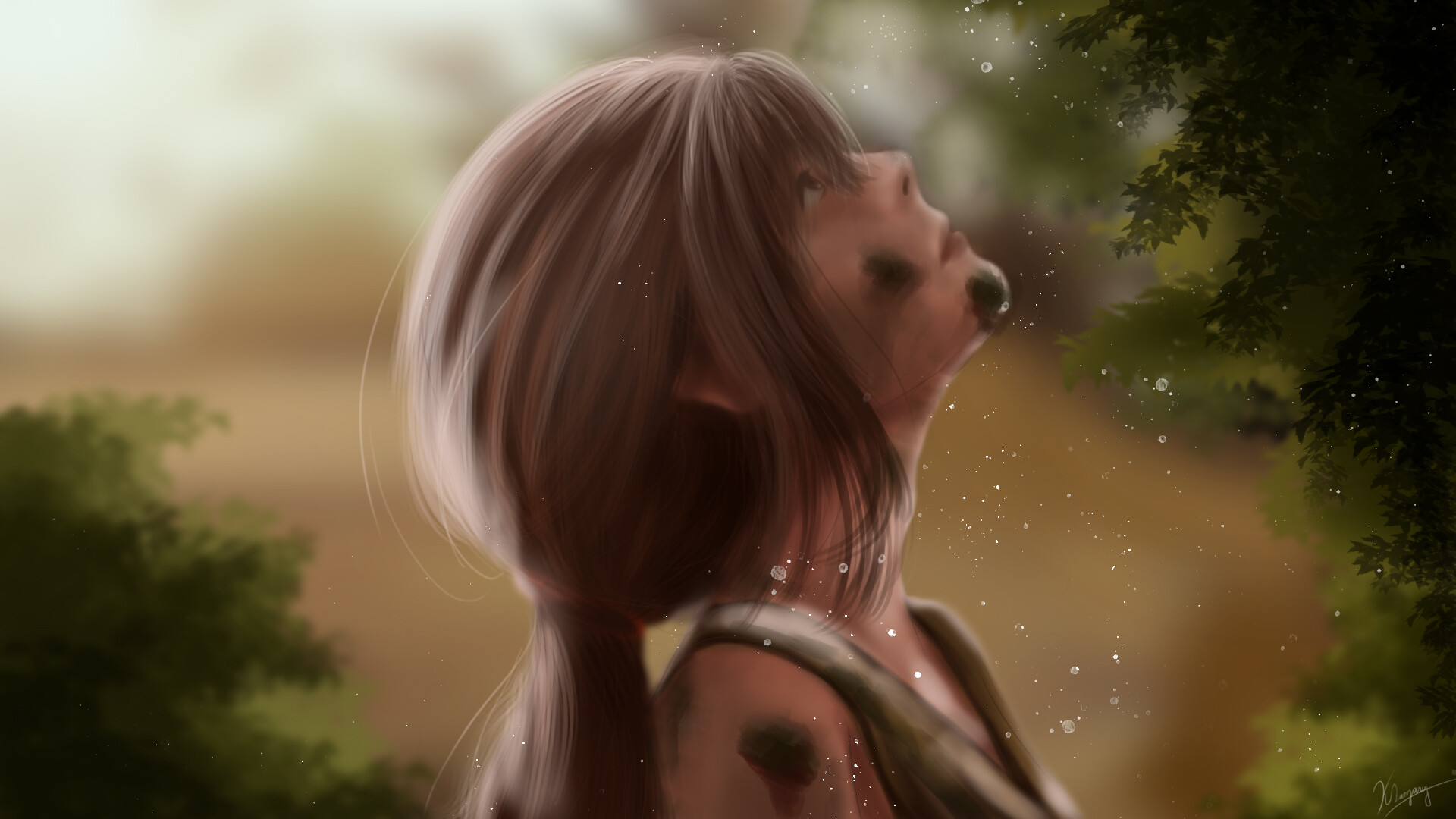 ArtStation - A wistful thought.