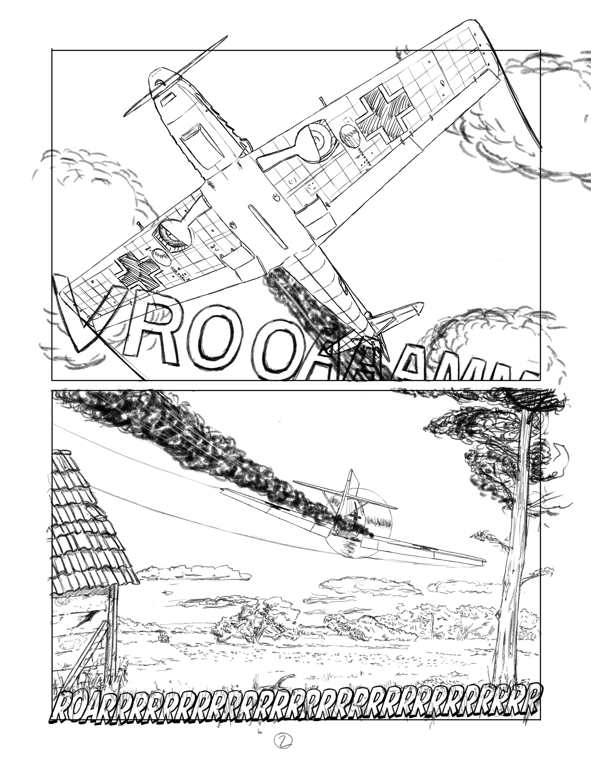 ArtStation - Beneath the Dutch mountains: comic stories