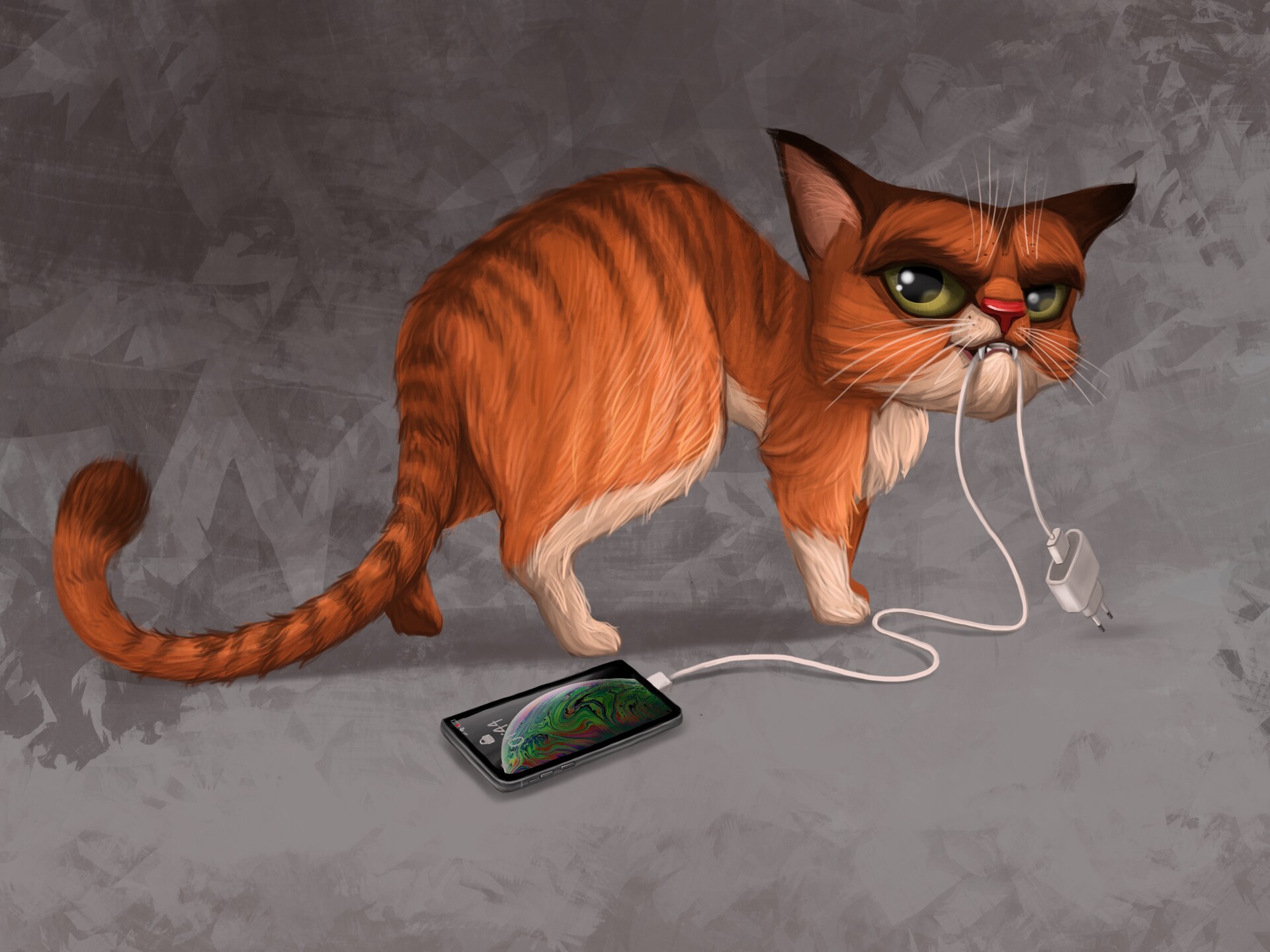 ArtStation - Bad cat