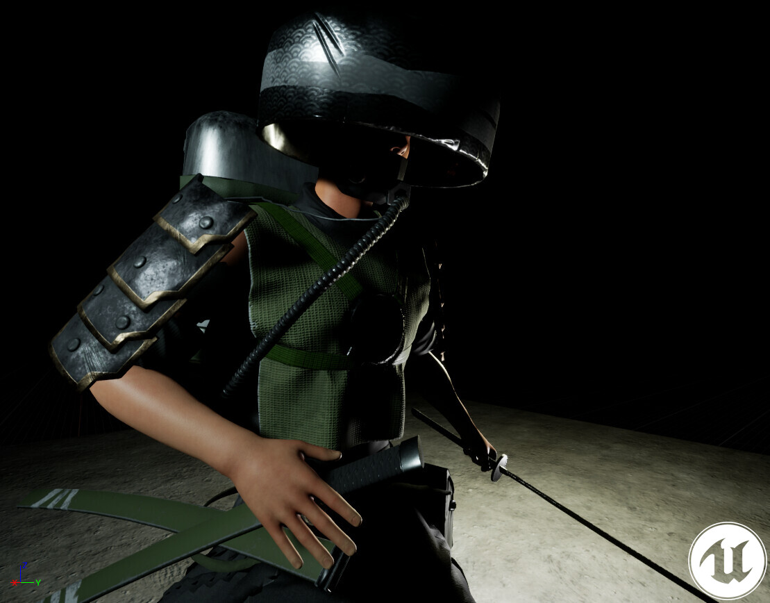 ArtStation - Post Apocalyptic Ronin