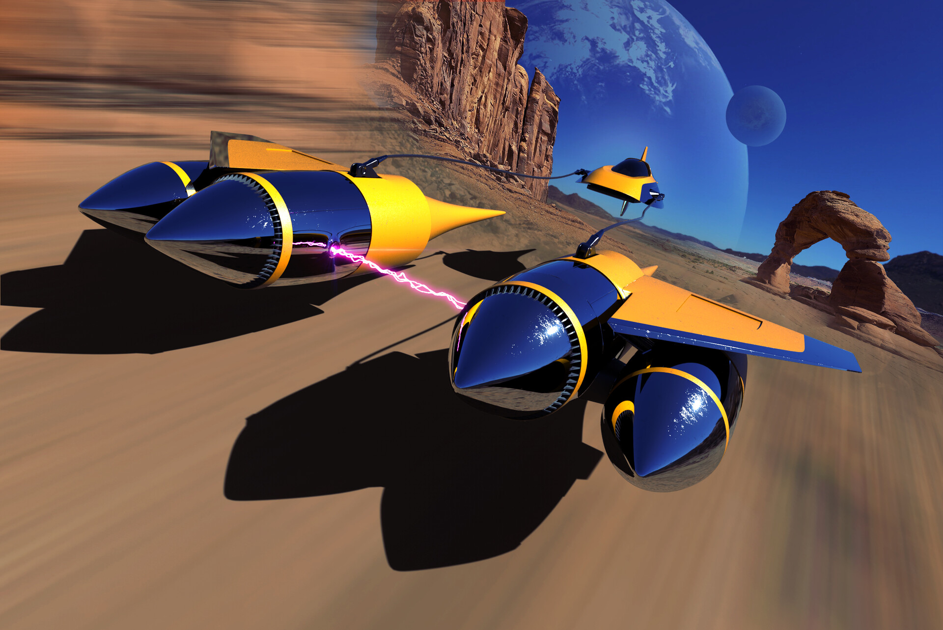 ArtStation - Nubian Podracer