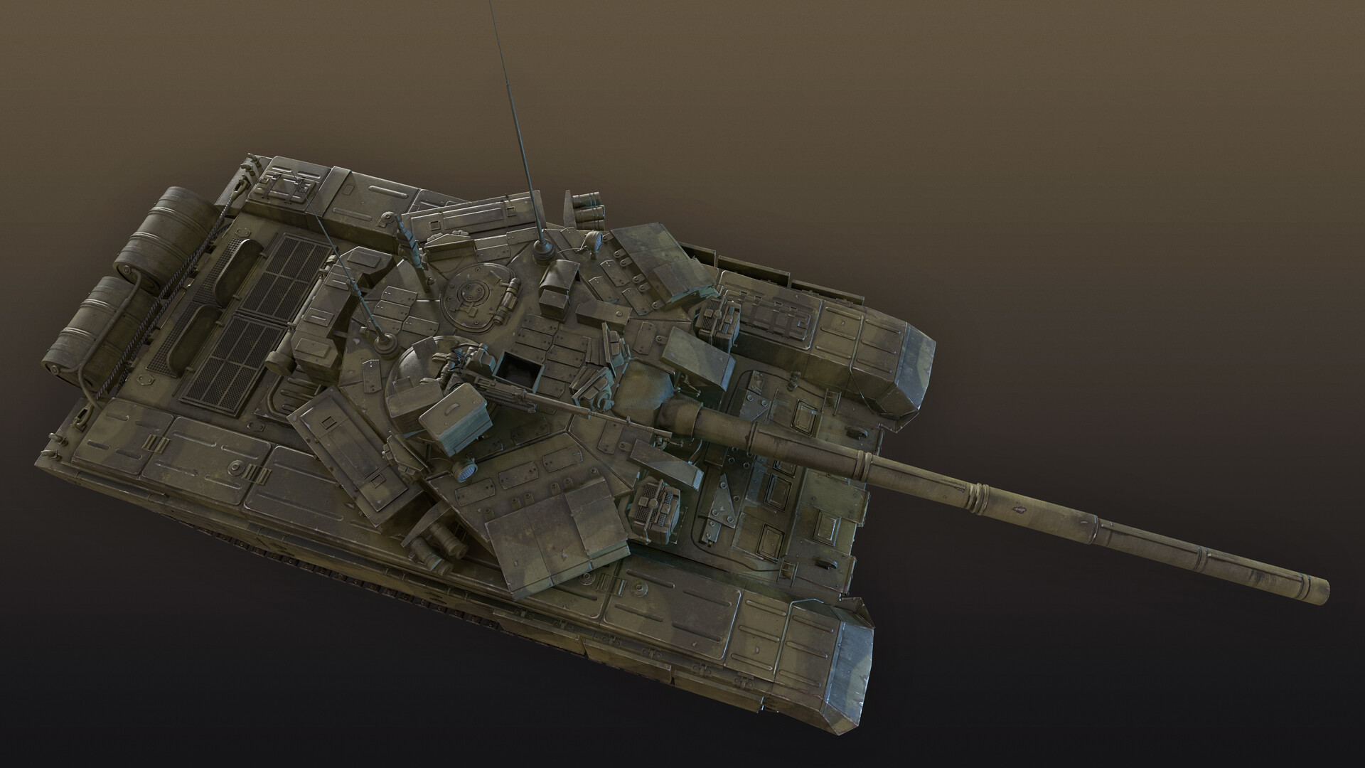 ArtStation - T-90 tank