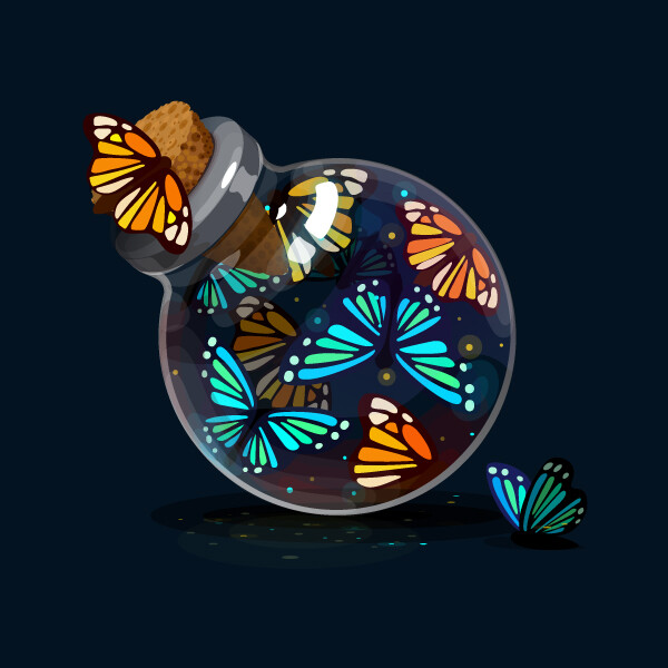 ArtStation - Magic bottles