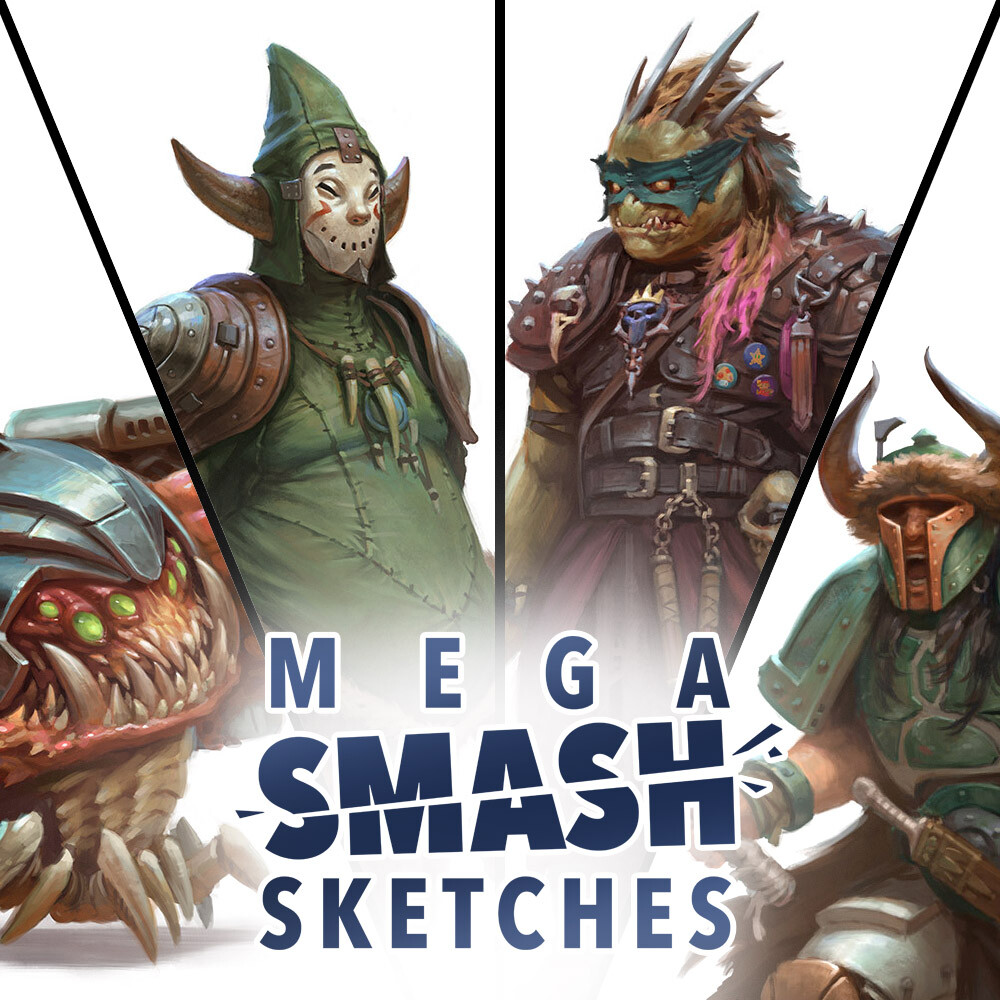 ArtStation - Mega Smash Sketches
