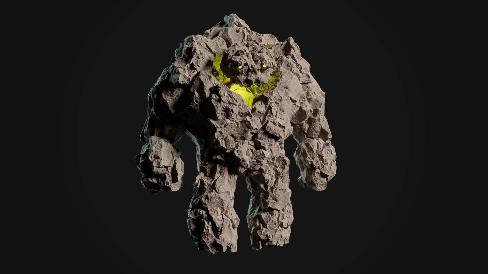 ArtStation - Rock Giant