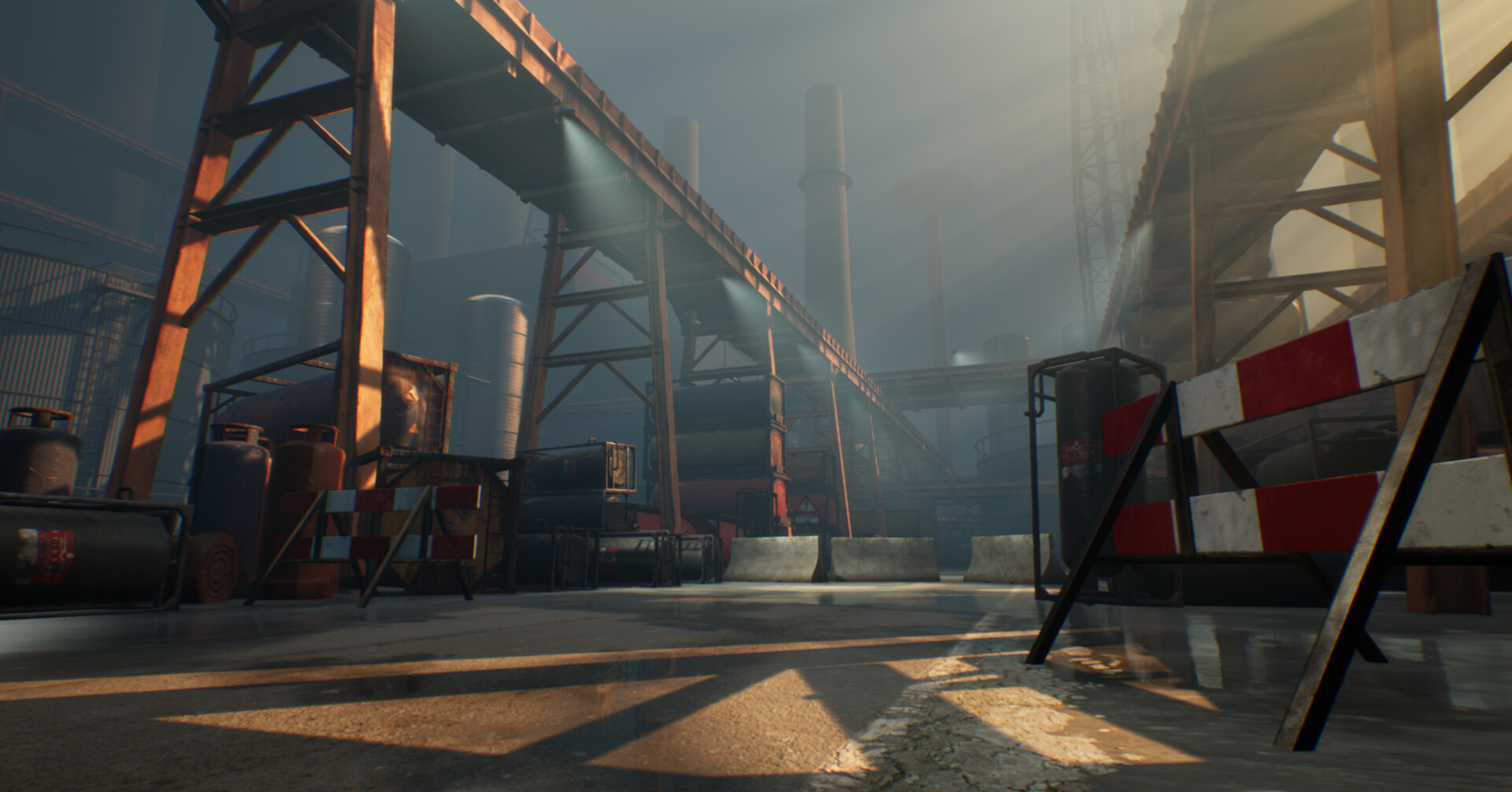 ArtStation - Factory track