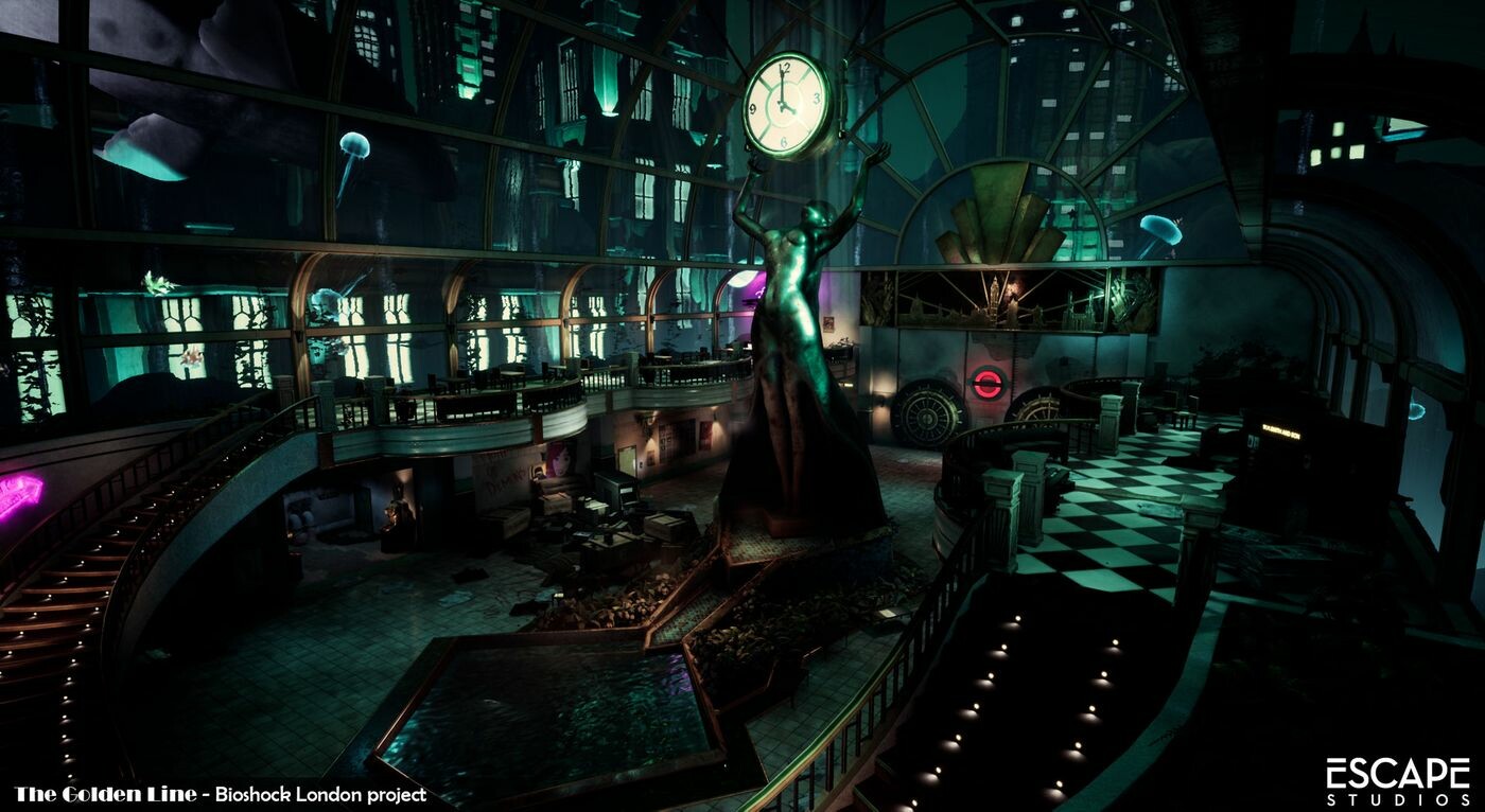 ArtStation - The Golden Line