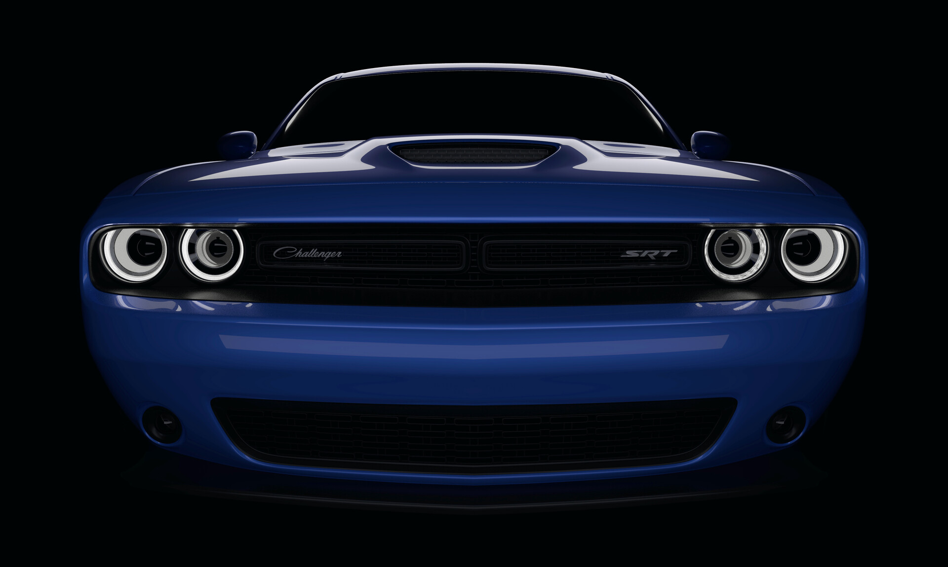 ArtStation - Dodge Challenger SRT Blue Pearl