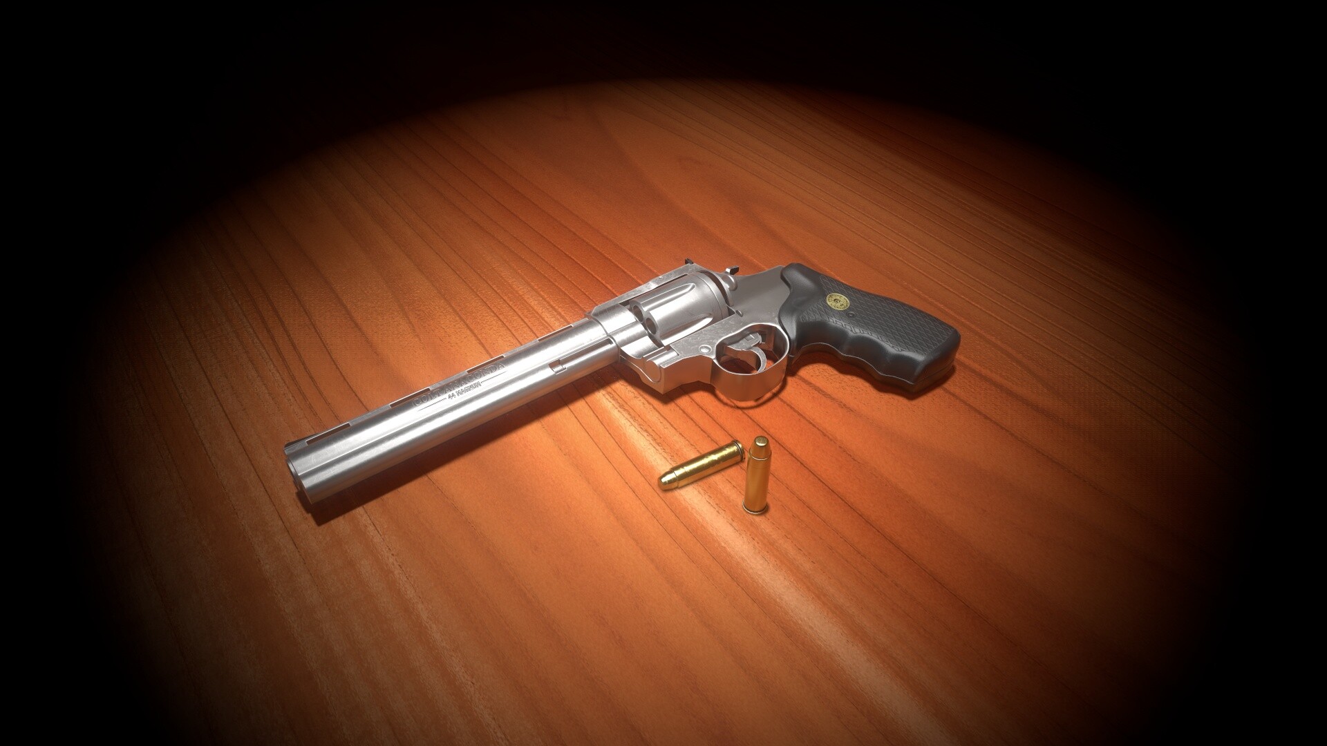 ArtStation - Colt Anaconda .44 Magnum