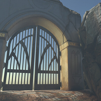 ArtStation - The Gateway fantasy environment