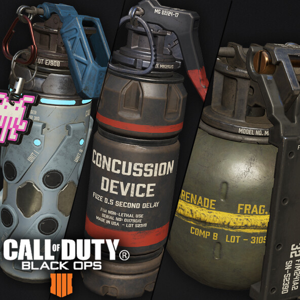 ArtStation - Black Ops 4: Grenades