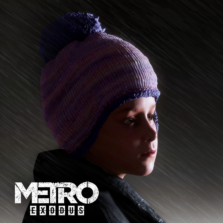 ArtStation - Nastya, game model from the "Metro Exodus"