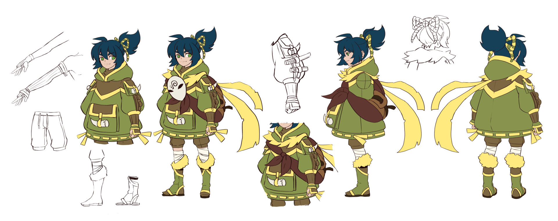 ArtStation - Forest Guardian Project WIP