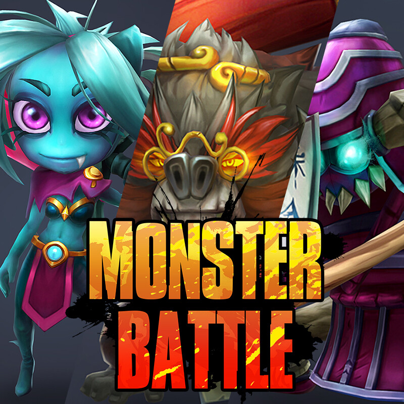 ArtStation - Monster Battle - Character Showcase Part 2