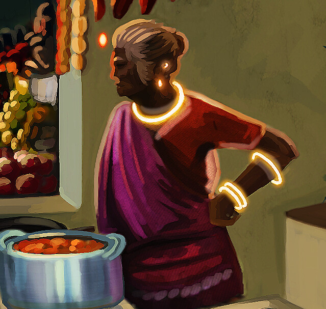 ArtStation - A Futuristic India Concept Piece