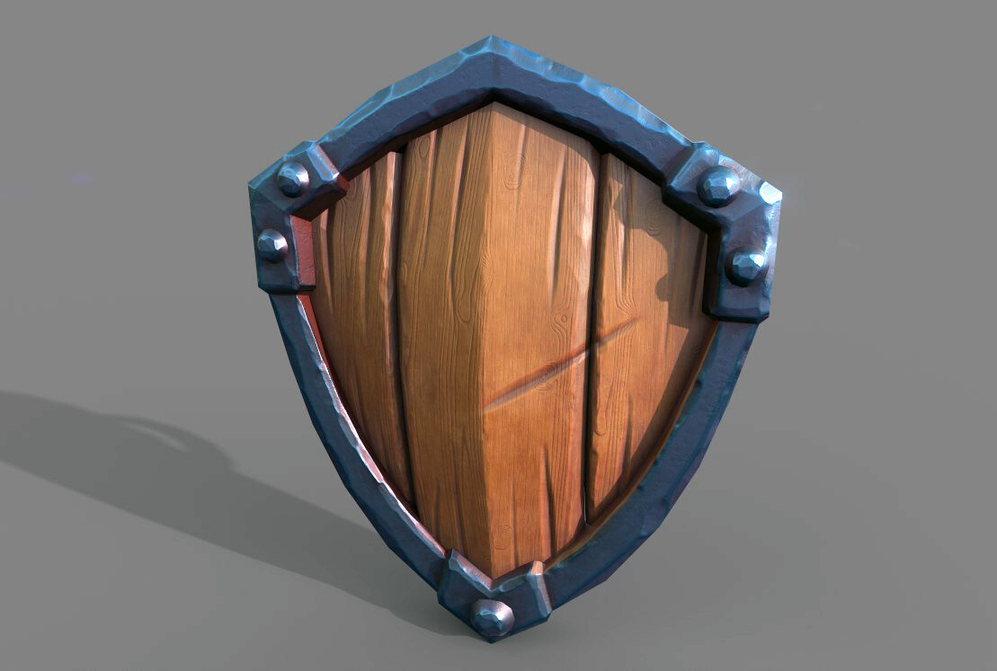 ArtStation - Stylized shield