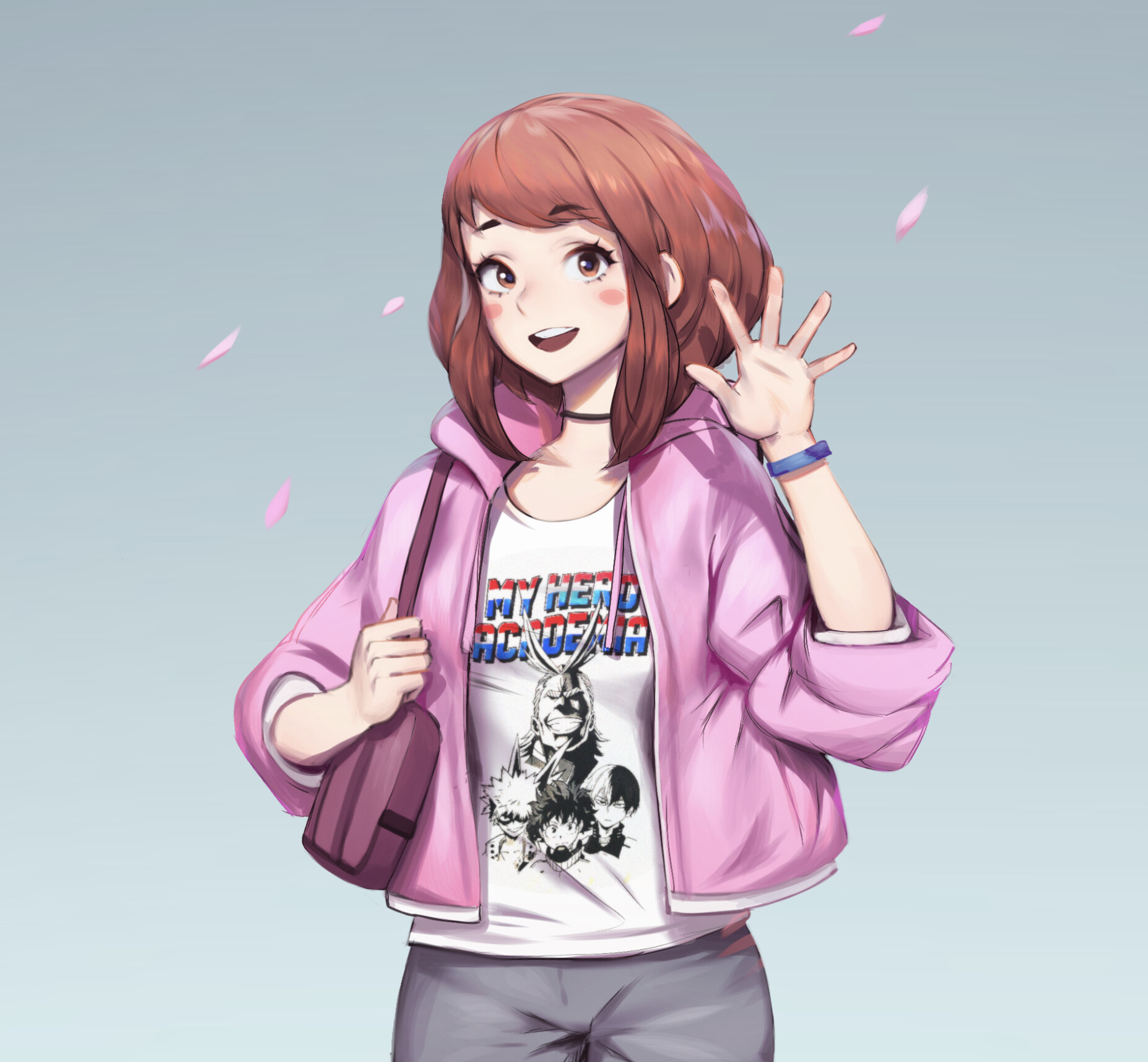 ArtStation - Ochako - Uniqlo