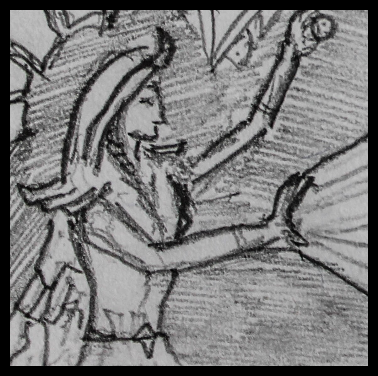 ArtStation - Sketches for "Meridia. Mistress who burns darkness with light."