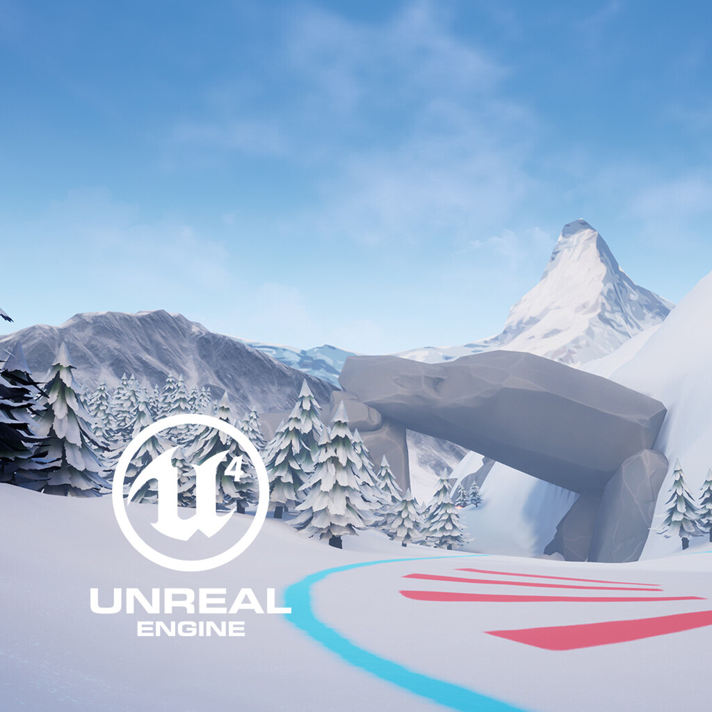 ArtStation - VR Skiing Game