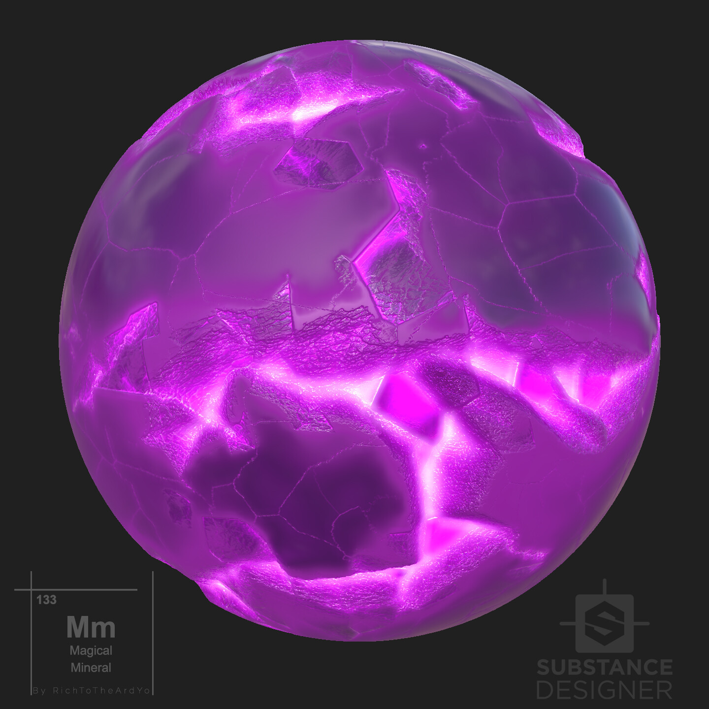 ArtStation - Magical Mineral Material