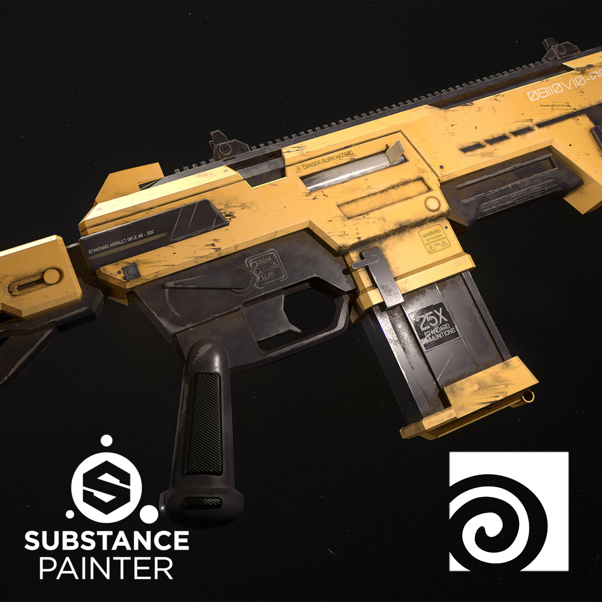 ArtStation - XCOM 2 Assault Rifle Fanart